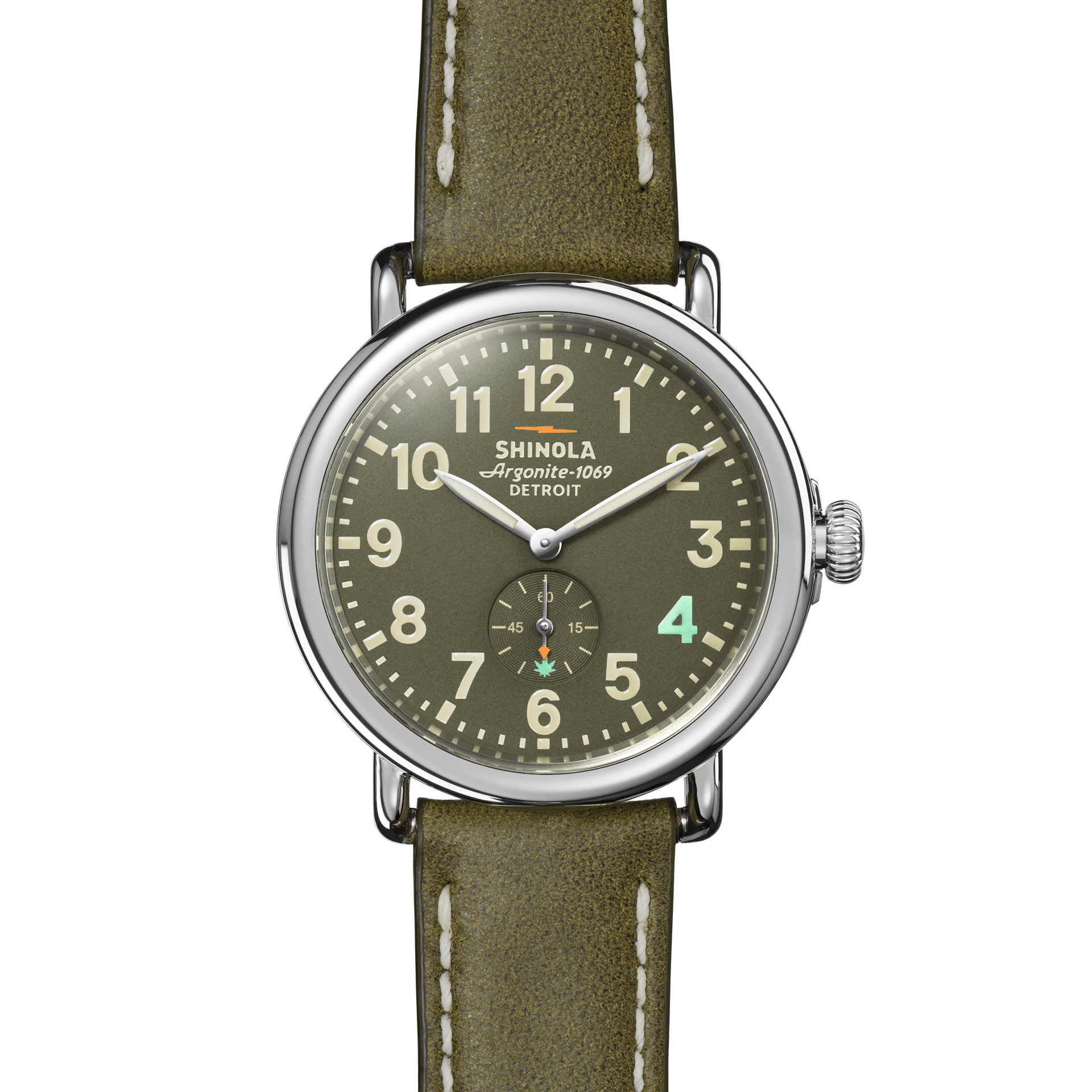 Neue Uhr: Shinola Watches - Edition Shinola 420 Grassland Runwell LE